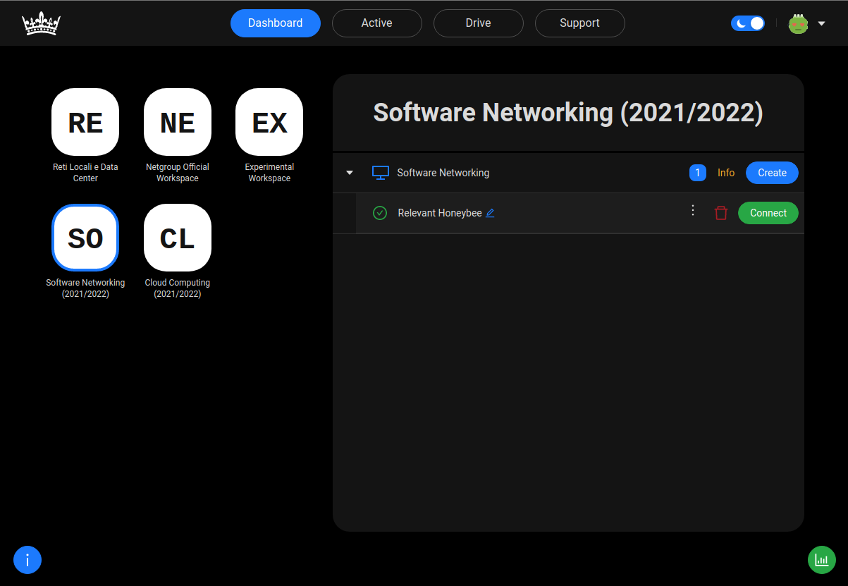 Accessing CrownLabs VMs with SSH · CrownLabs